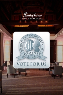 Hemispheres Steak And Seafood Grill nominated for prestigious award