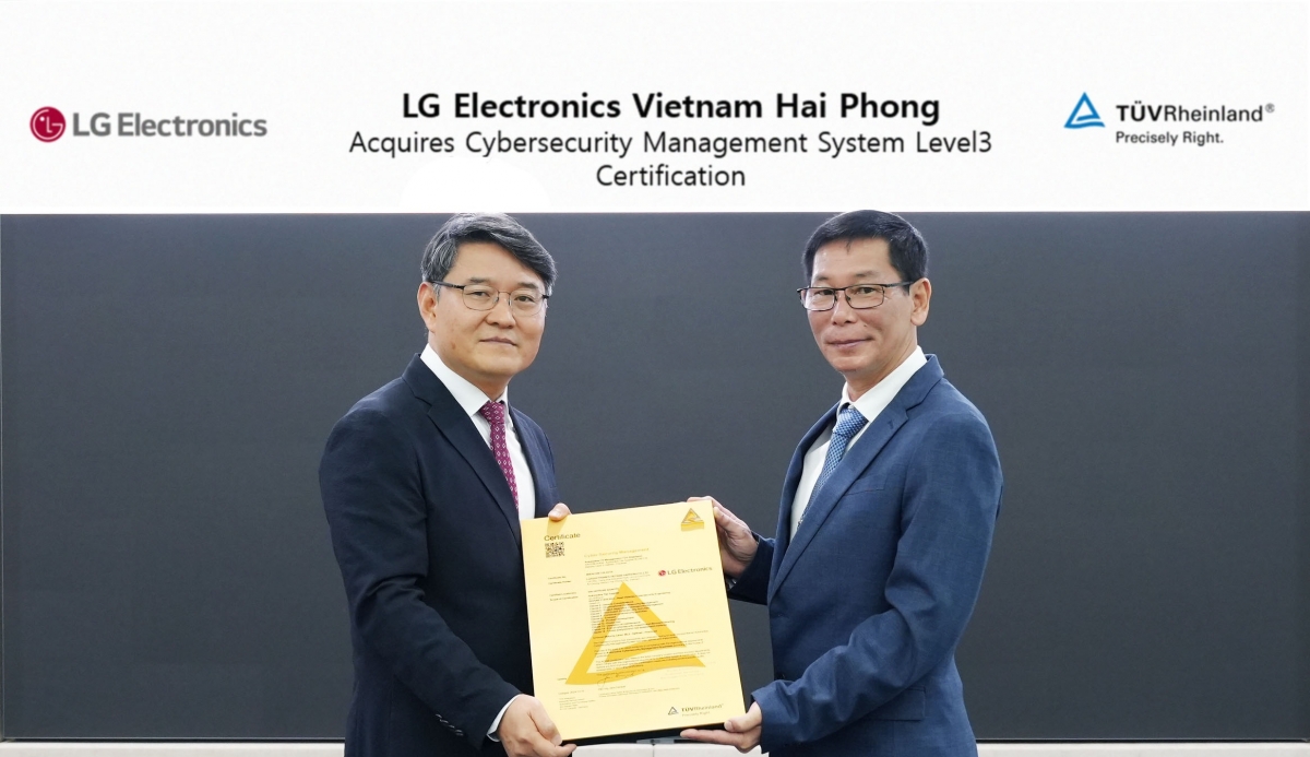 LG secures top cybersecurity certification at largest vehicle component ...