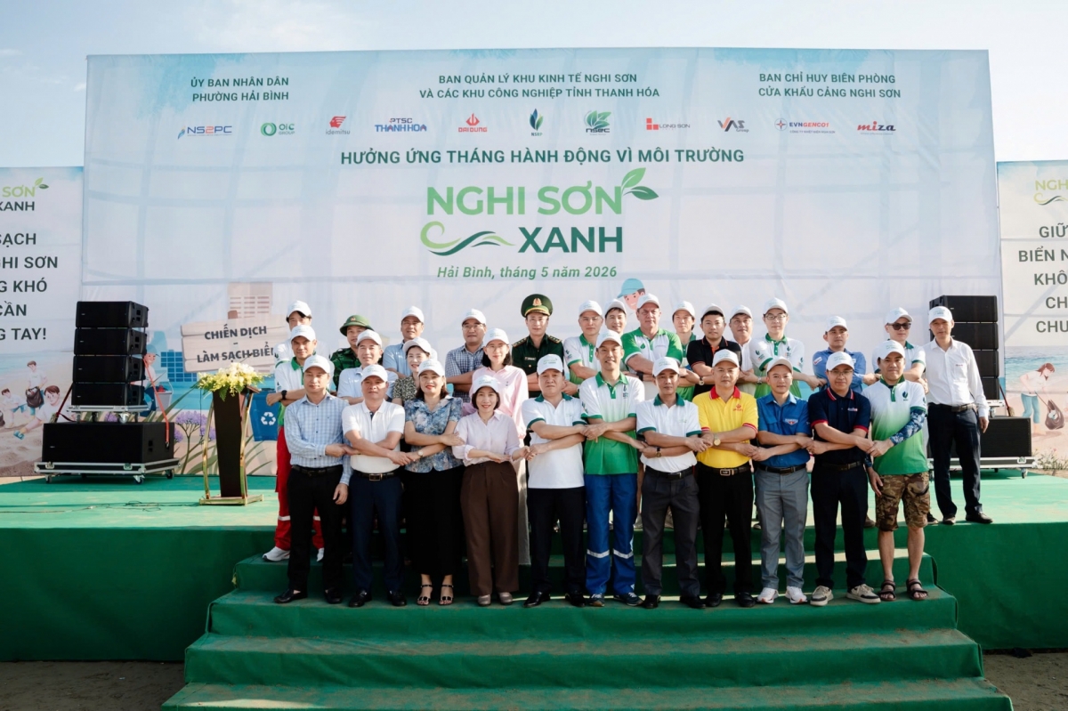 Nghi Son Green scheme expands in Thanh Hoa to protect marine environment