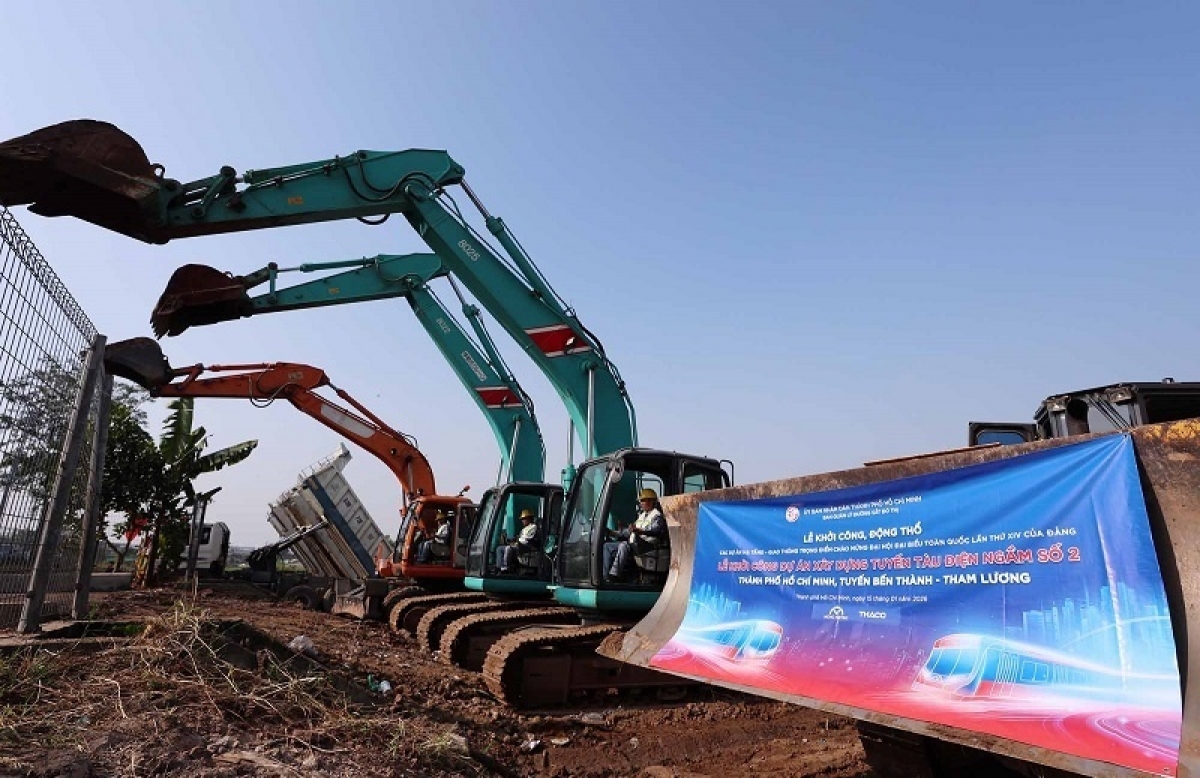 Ho Chi Minh City to start construction on four urban railway lines