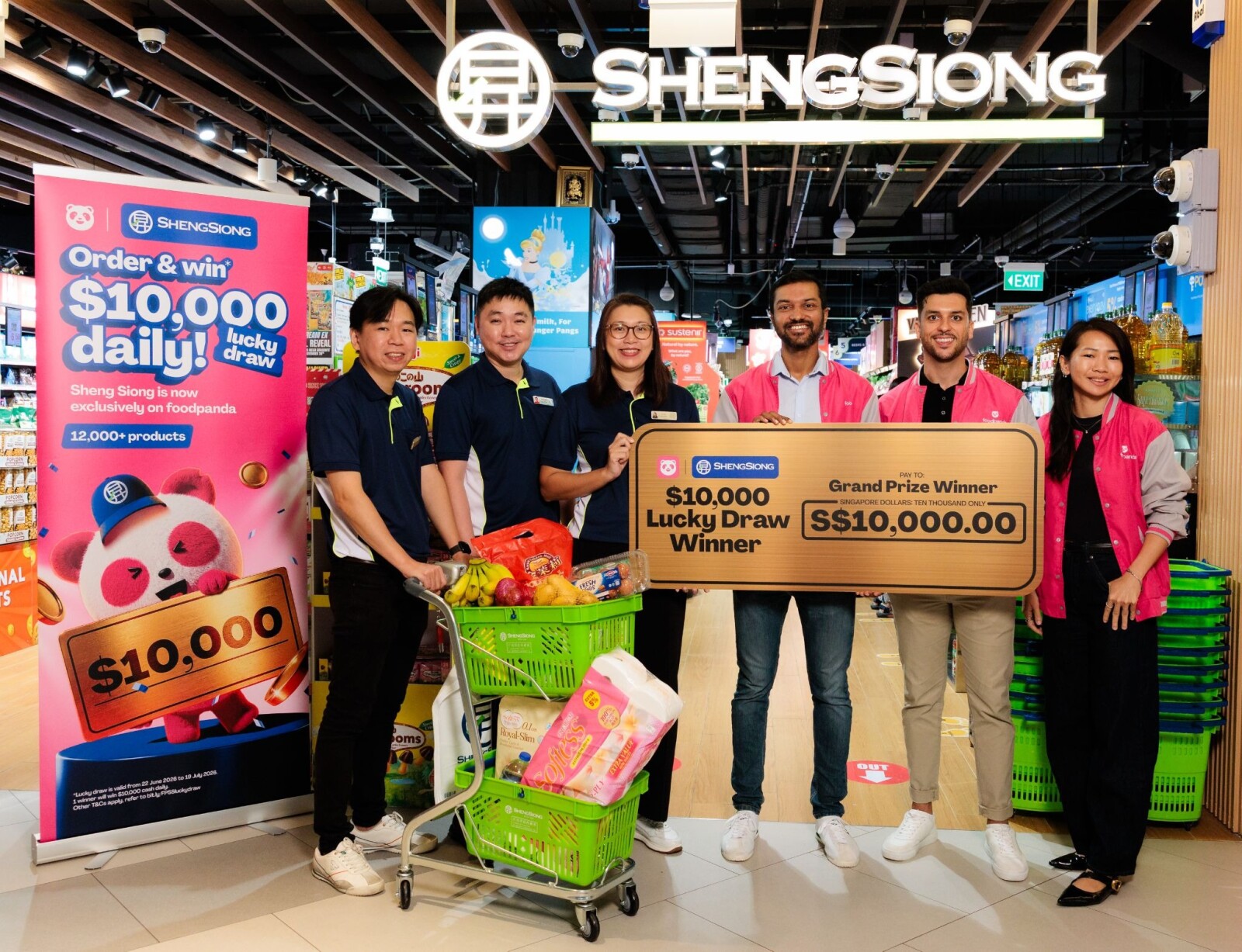 foodpanda launches Sheng Siong partnership with S$280,000 giveaways and ...