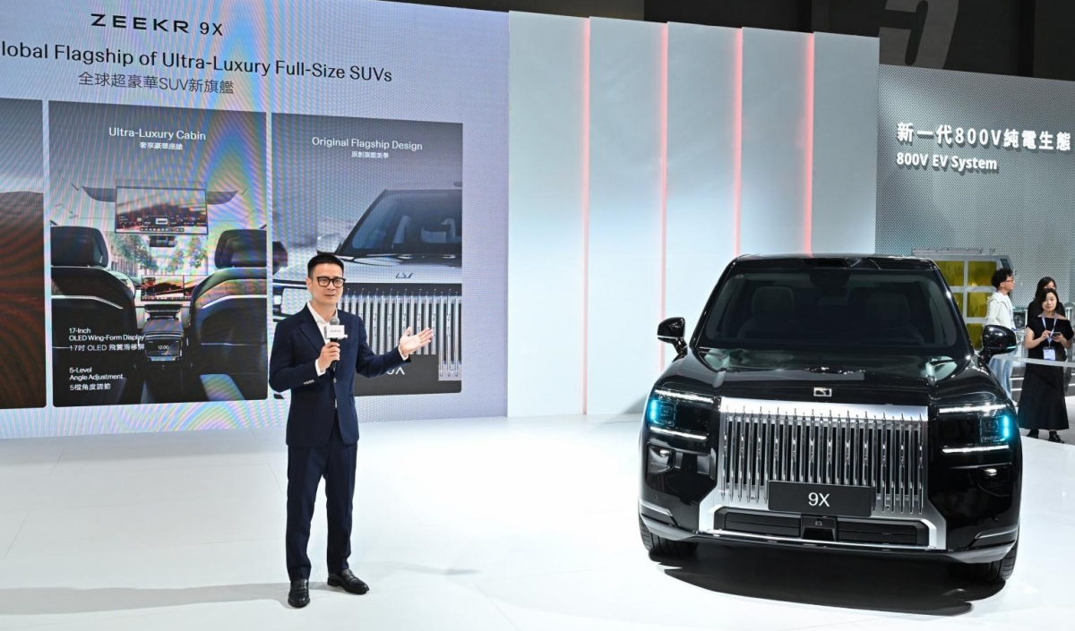 ZEEKR tops 800,000 deliveries, unveils 9-series expansion