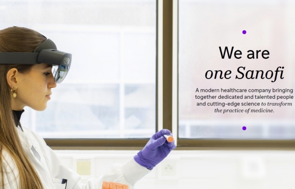 Sanofi unveils new corporate brand and logo