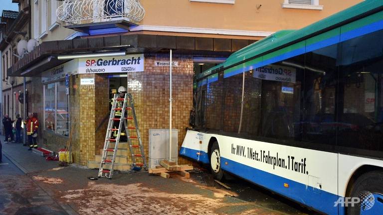 48 injured in German school bus crash: Police