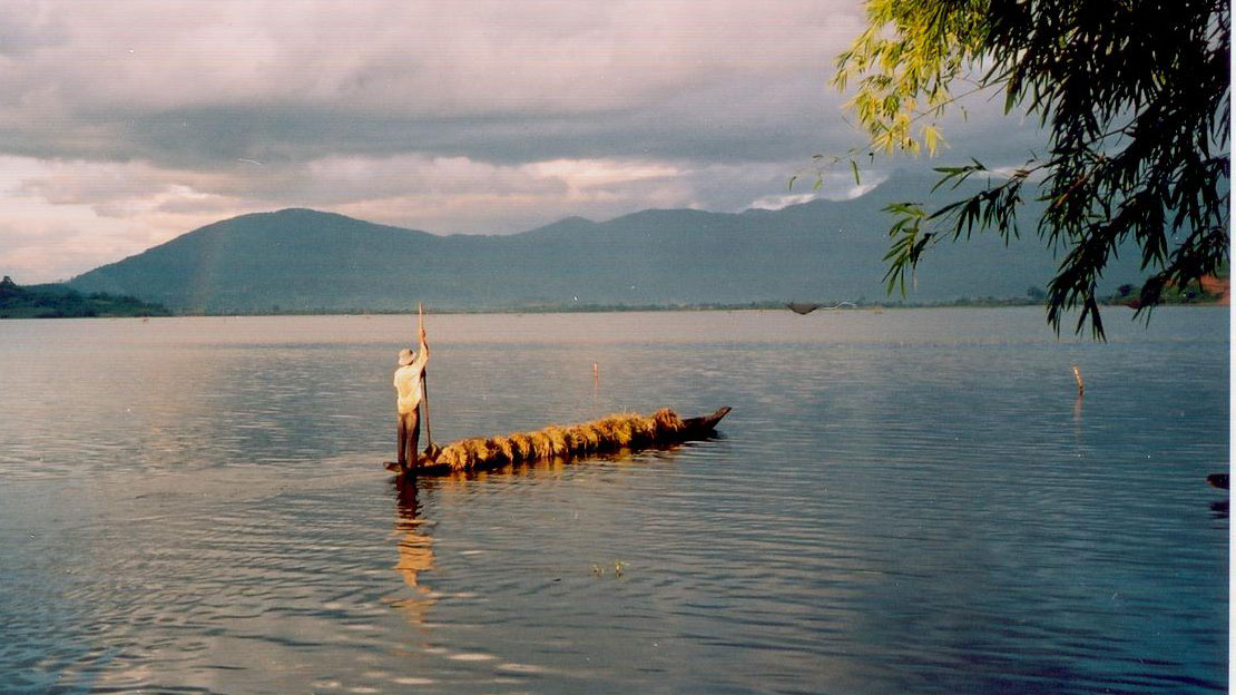 Legendary beauty of Lak lake