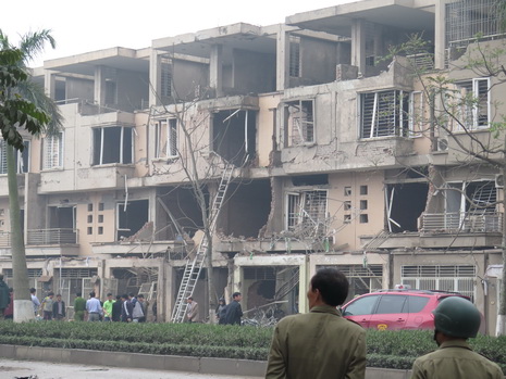 Four killed in suspected bomb explosion in Vietnam capital