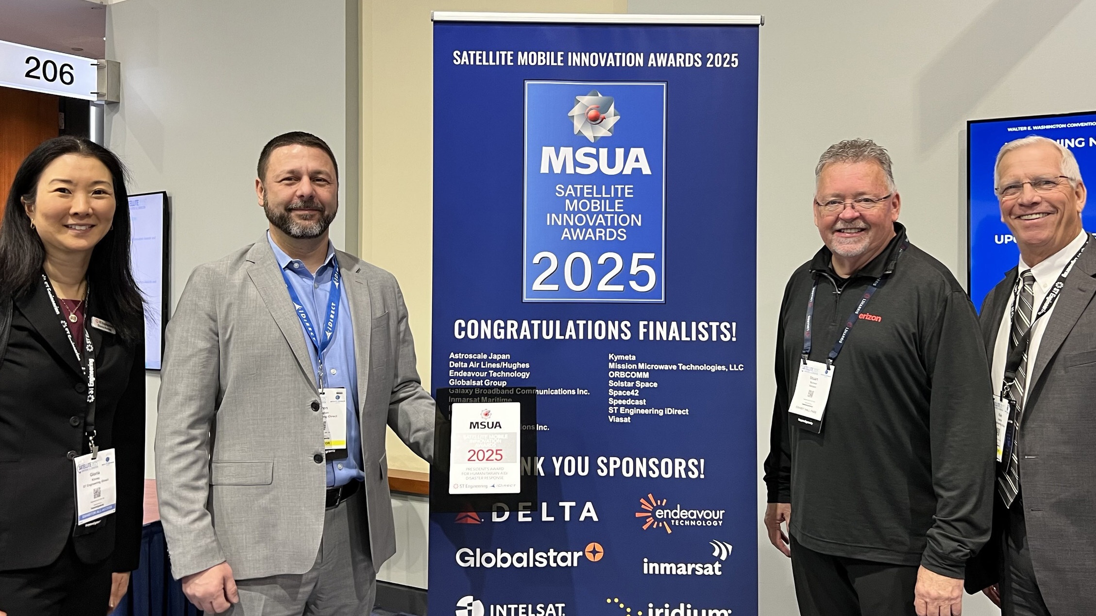 ST Engineering iDirect"s Public Safety Solution Wins MSUA Satellite ...