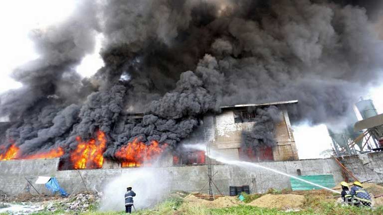 At least 28 killed in Philippines factory fire