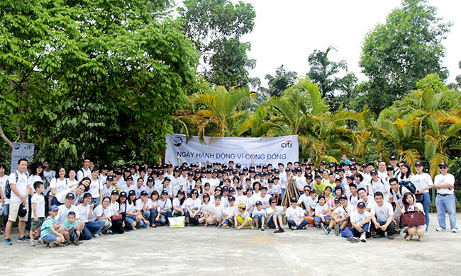 Citi celebrates 10th annual Global Community Day in Vietnam