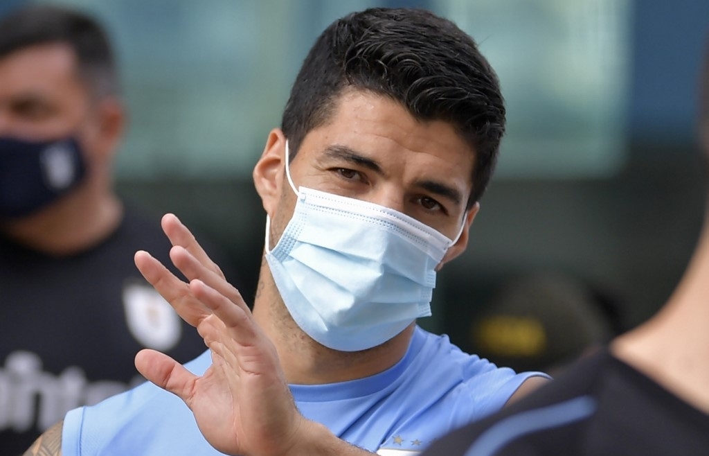 Luis Suarez to miss Brazil clash after positive Covid test
