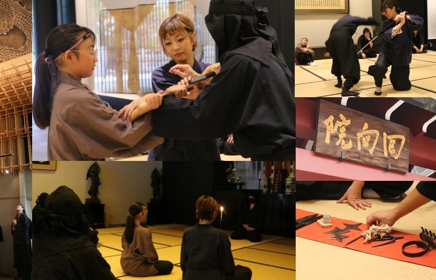 "Make it real ninja" Real ninja teaches martial arts at a famous temple ...