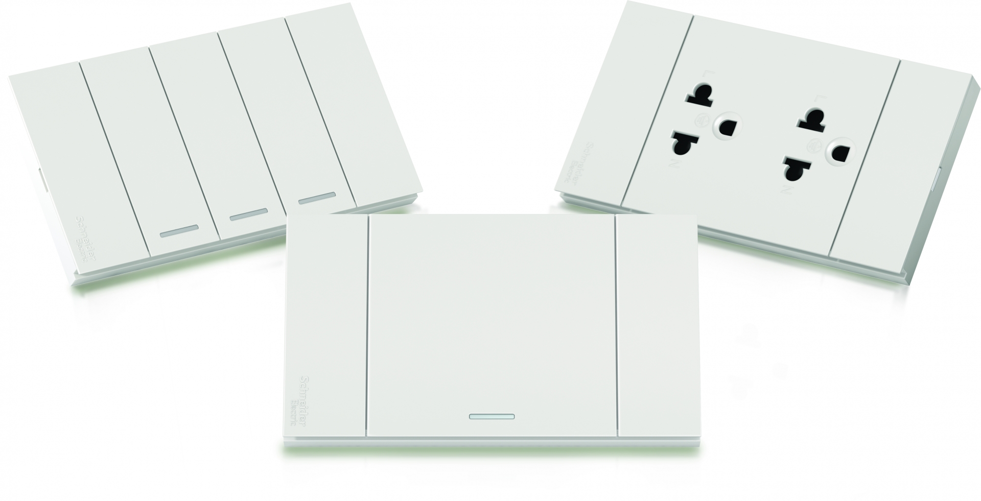 Set of switch and socket AvatarOn A suitable for Vietnamese users