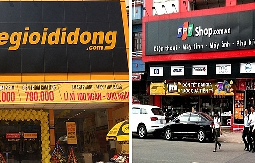 MWG stock on the rise, FRT trending down